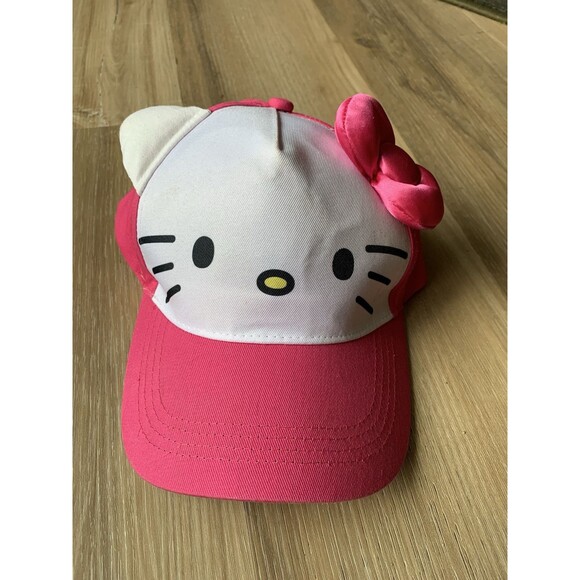 Hello Kitty | Accessories | Hello Kitty Baseball Cap Hat With Pink ...